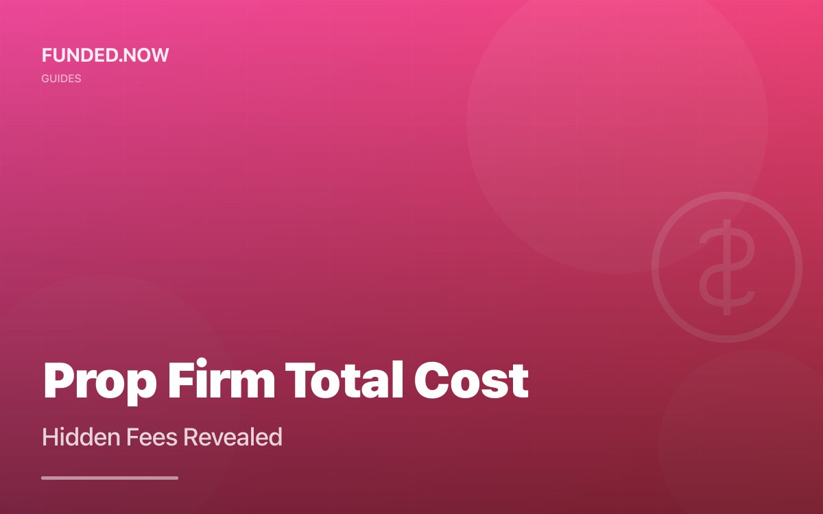 Prop Firm Total Cost: What That $40 Promo REALLY Costs You (2025 ...